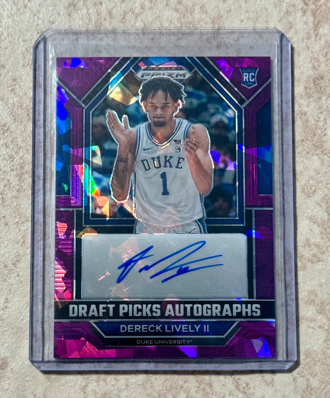 2023-24 Derek Lively II Prizm Draft Picks Rookie Auto Purple - Etsy