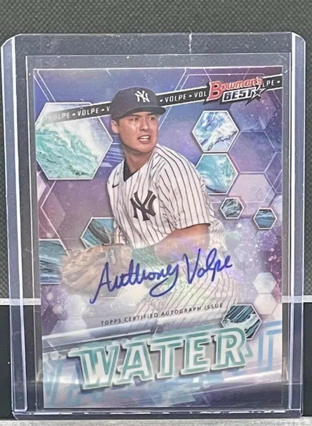 2022 Bowman’s Best Anthony Volpe Elements of Excellence Auto /99 Yankees - Certified Autographed ...