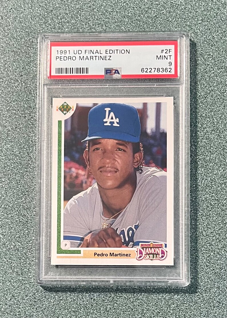 1991 UD Final Edition Pedro Martinez RC Rookie PSA 9 Mint - Etsy