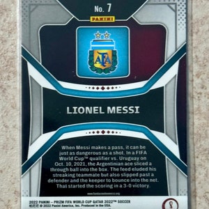 2021 Panini Prizm World Cup Lionel Messi Argentina - Etsy