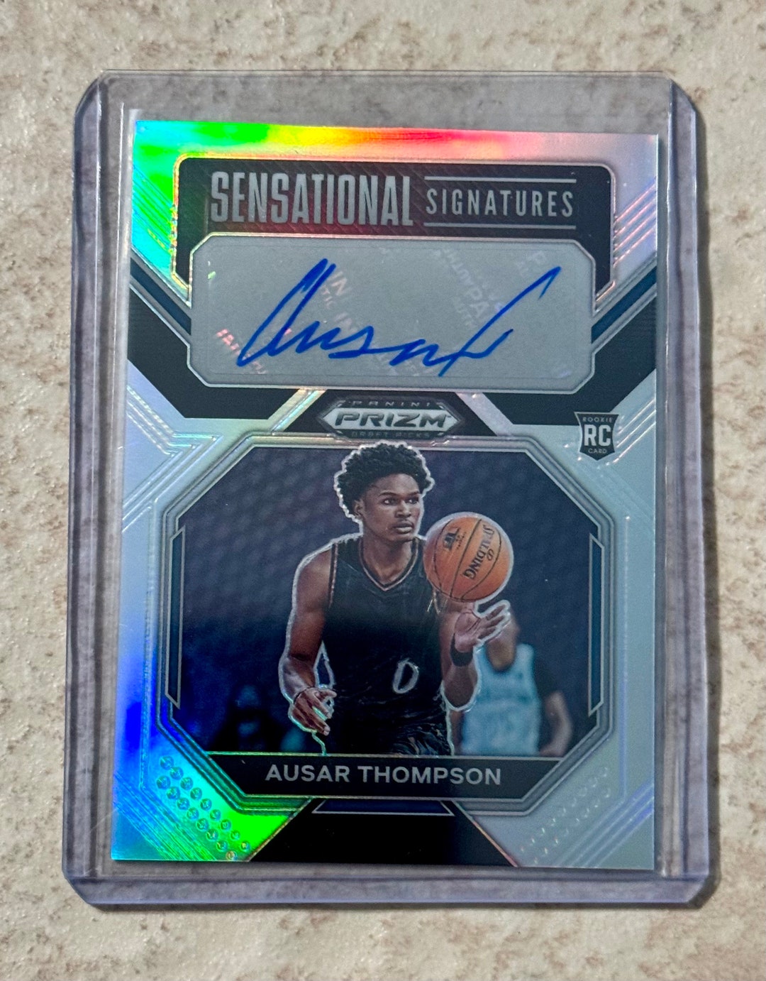 2023 Ausar Thompson Sensational Signatures Auto Refractor Detroit ...