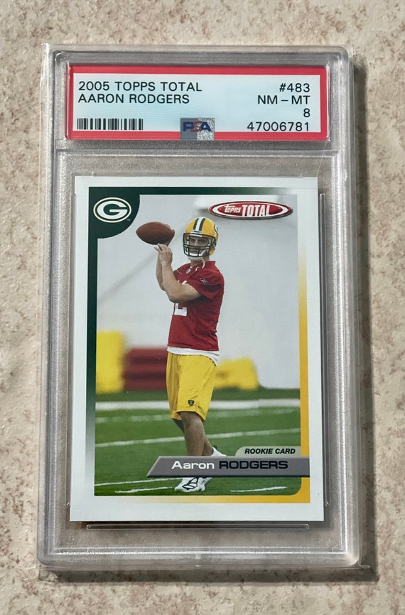 Topps Aaron Rodgers Rookie Sellers Card