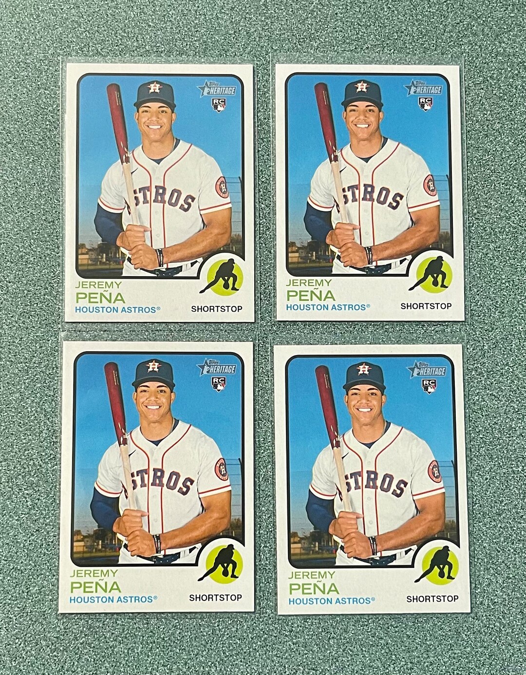 2020 Jeremy Pena Rookie Card Lot of 4 - Etsy