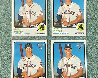 Jeremy Pena Rookie Card - Etsy