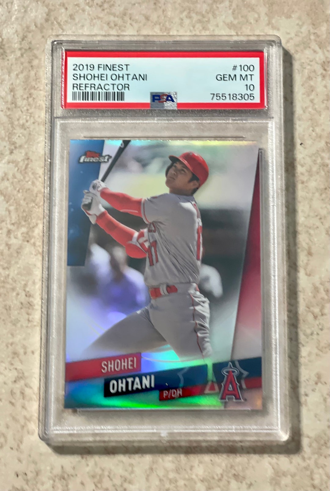 Shohei Ohtani 2019 Toppd Finest 100 Refractor Angels PSA 10 Gem Mint - Etsy