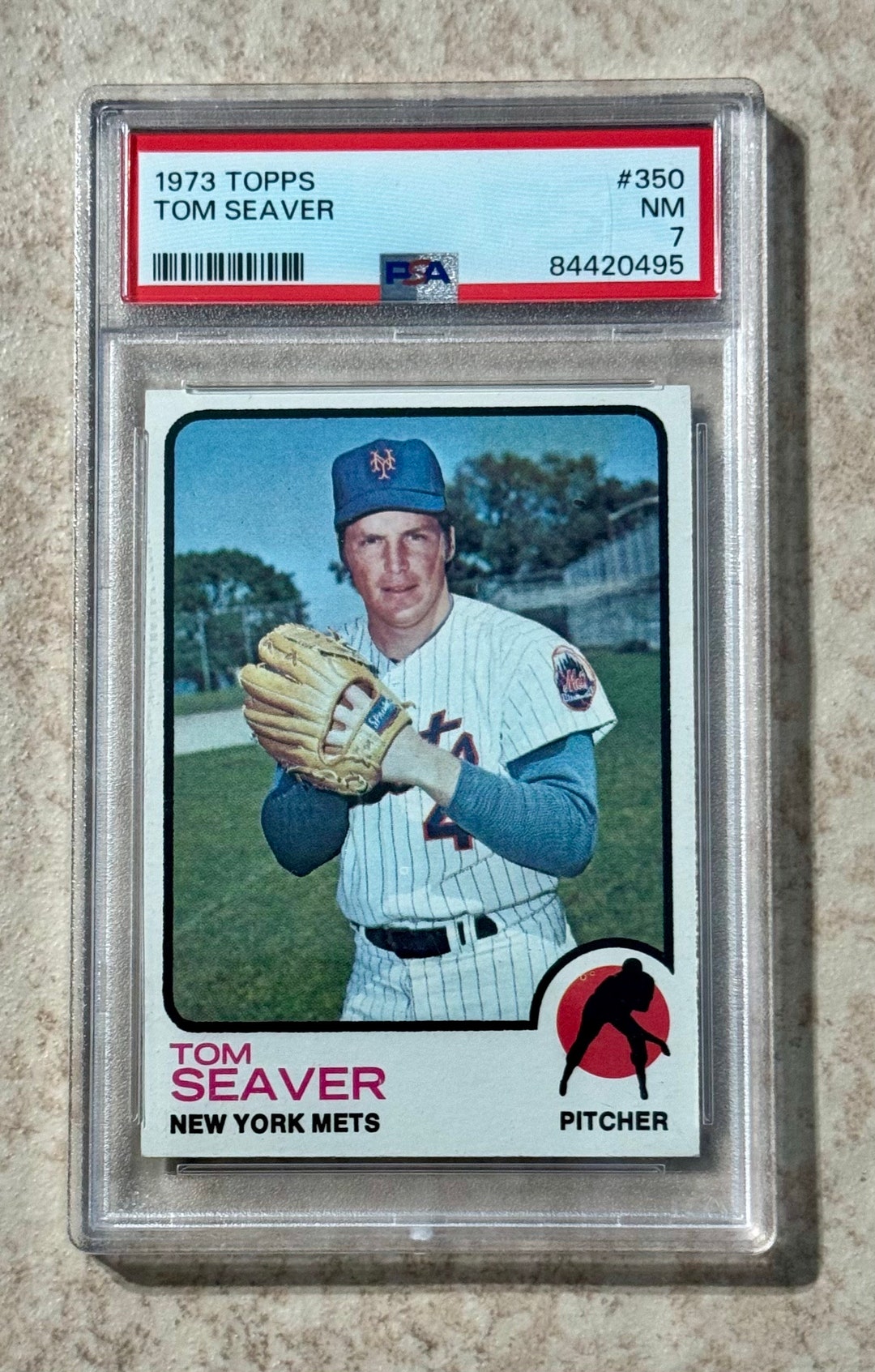 1973 Topps #350 Tom Seaver New York Mets HOF PSA 7 NM - Etsy