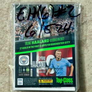 Erling Haaland - Scoring Phenom - Card Lot of 6 (pick One Lot) - Etsy