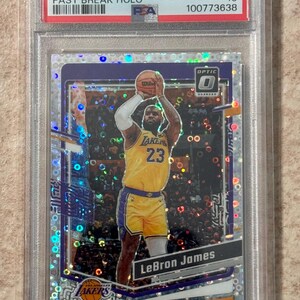2023-24 DONRUSS OPTIC Lebron James Fast Break Holo #65 PSA 10 Gem Mint ...