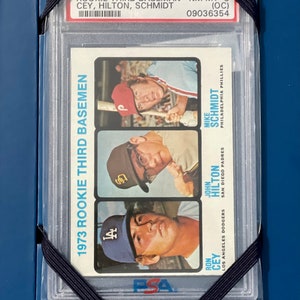 1973 Topps Mike Schmidt Rookie Card PSA 8 Oc *****WOW***** SHARP ...
