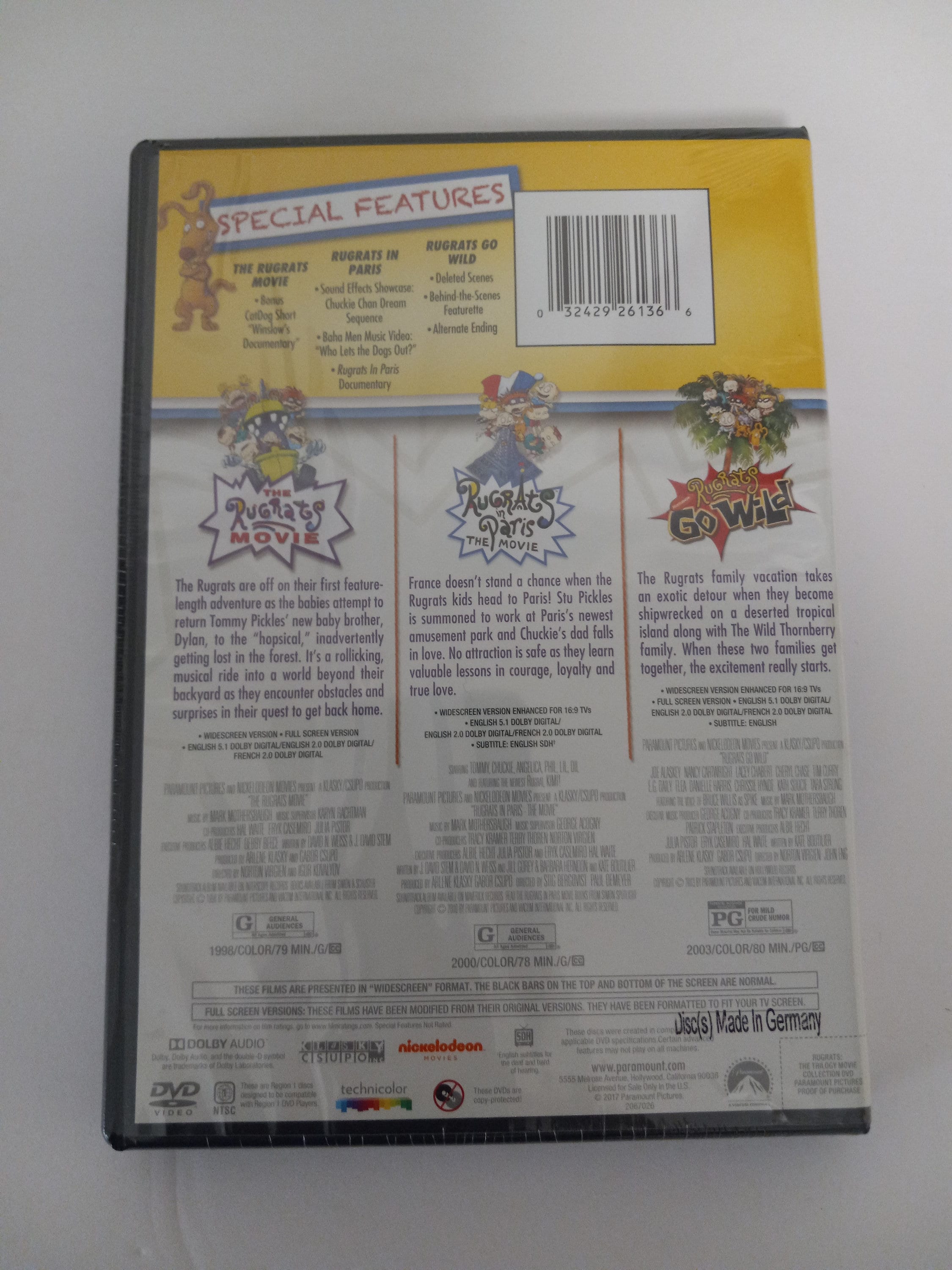 Rugrats Movie Trilogy Dvd Collection Etsy