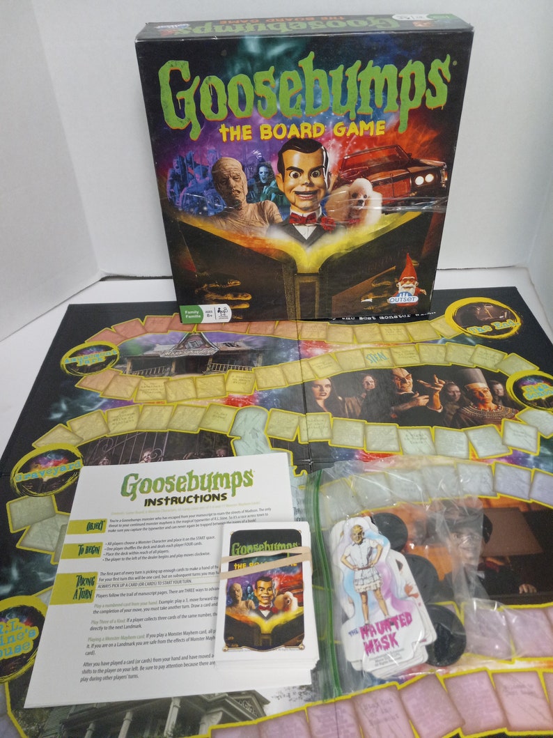 2015 Goosebumps Board Game - Etsy