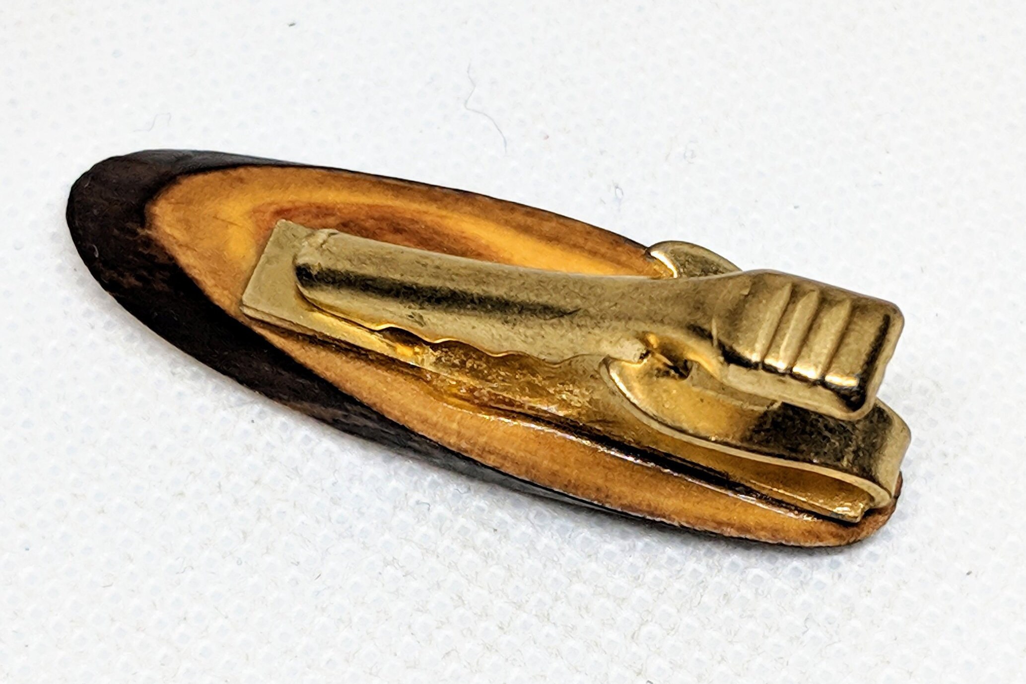 Vintage Wood Tie Clip Rustic Wooden Tie Bar - Etsy