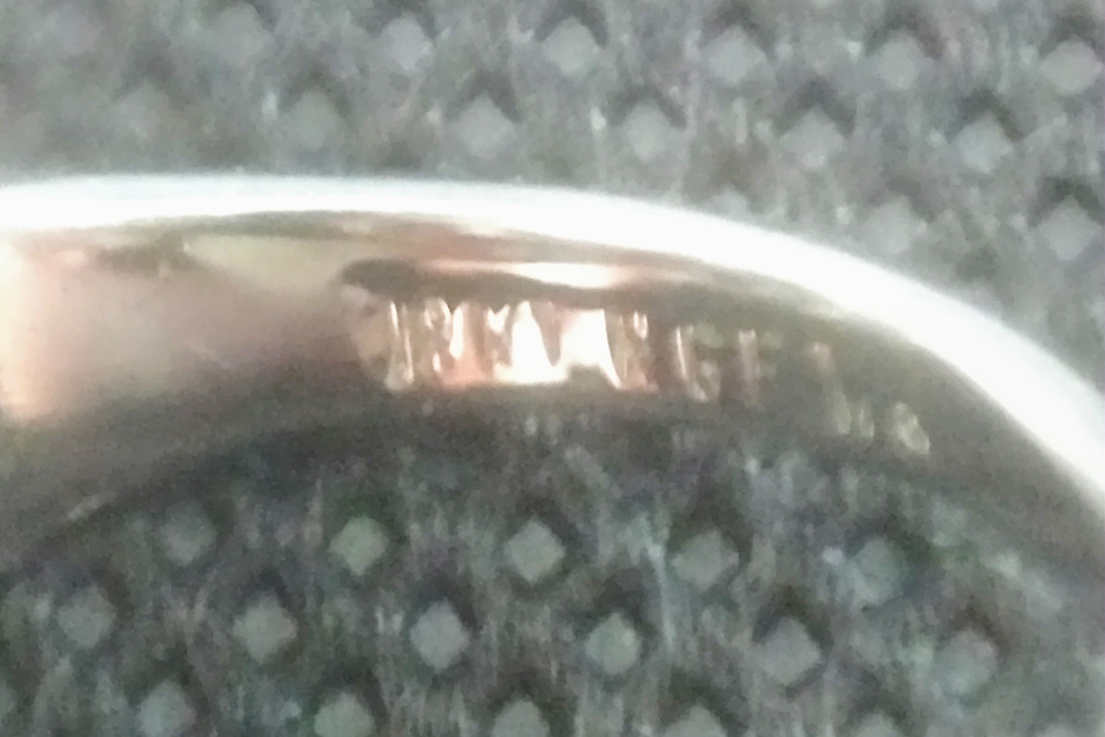 Knot Ring Vintage Modernist/ Brutalist Style Silver Tone Size 5 18k HGE ...