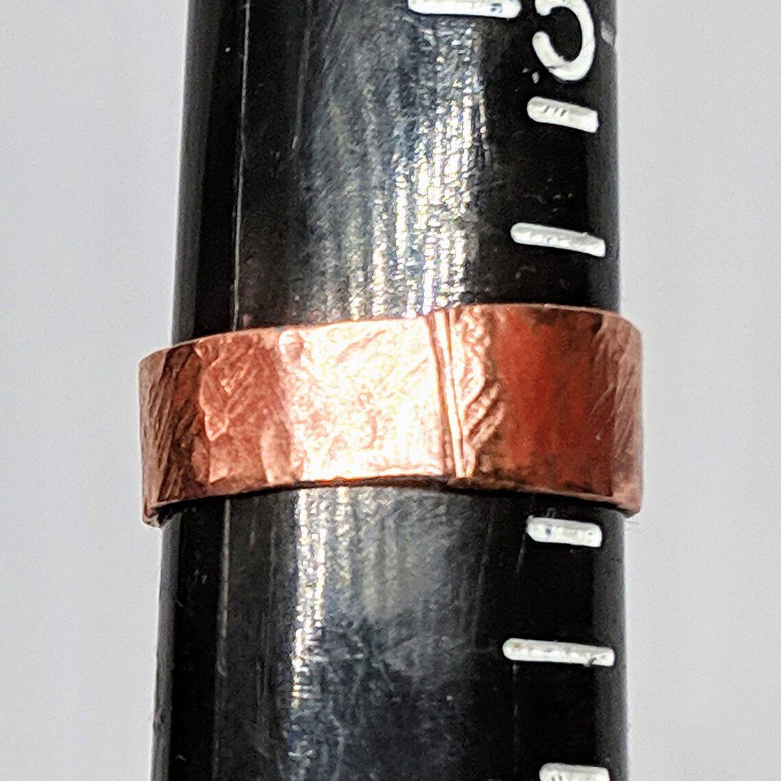 Handcrafted Hammered Copper Band Ring Size 6/ 6.25 - Etsy