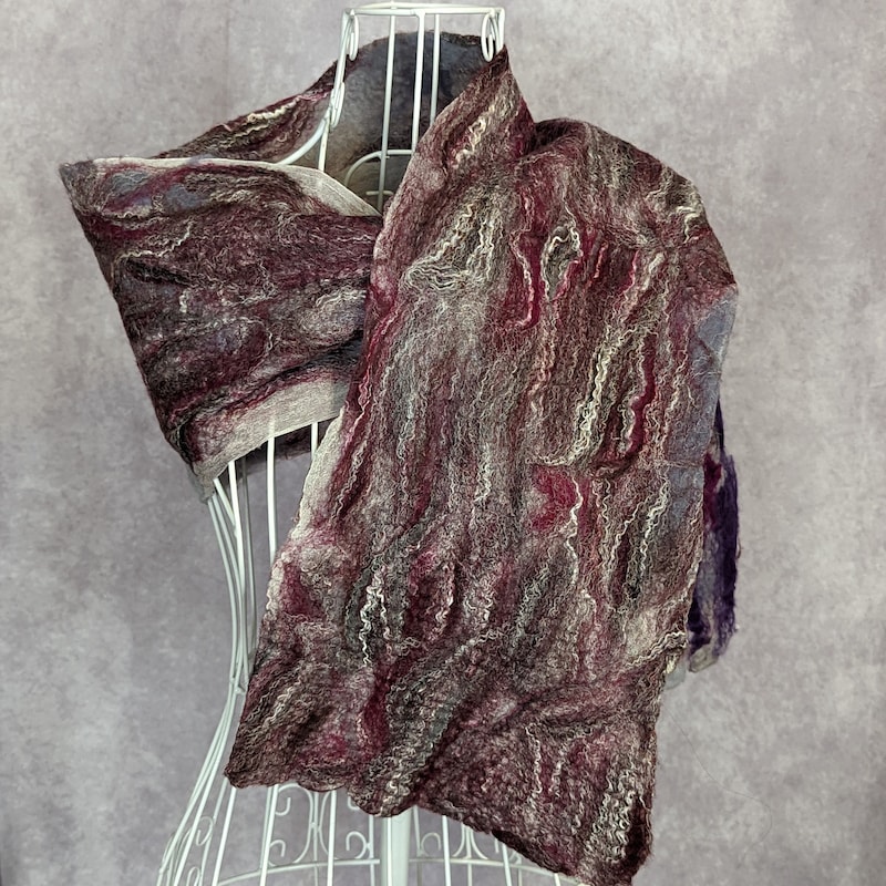 Nuno Felted Scarf - Etsy