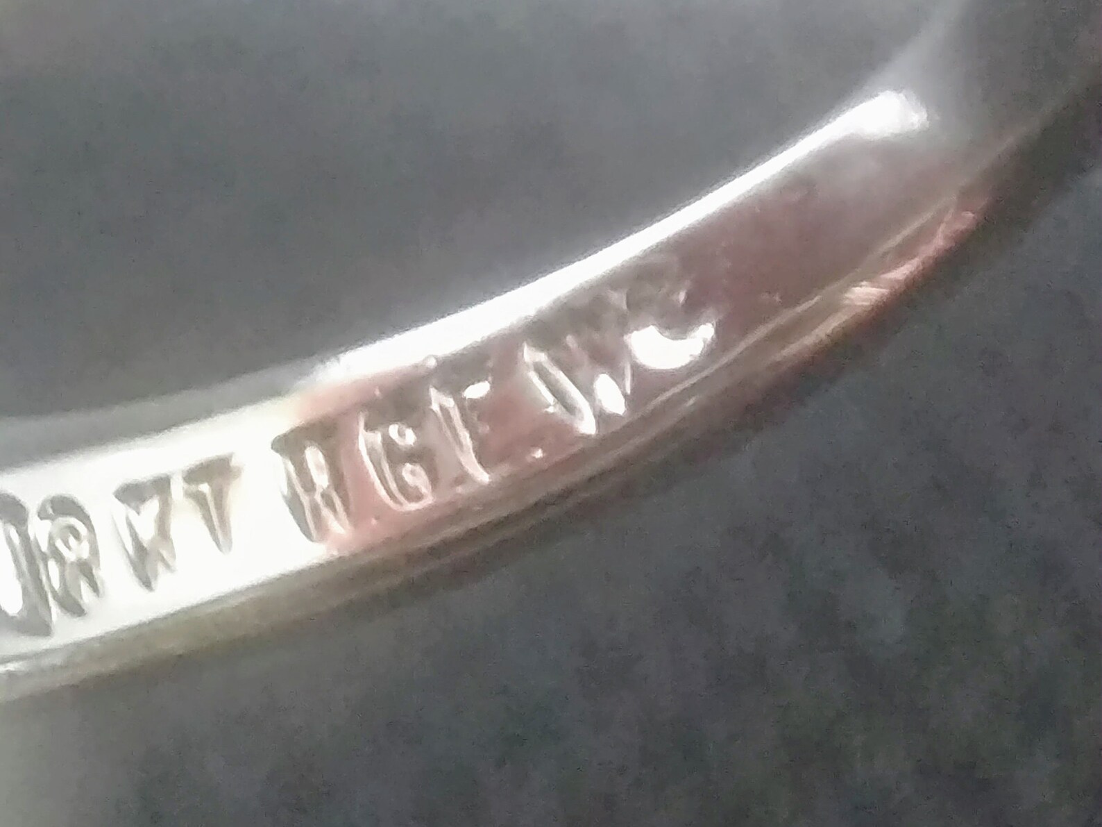 Knot Ring Vintage Modernist/ Brutalist Style Silver Tone Size 5 18k HGE ...