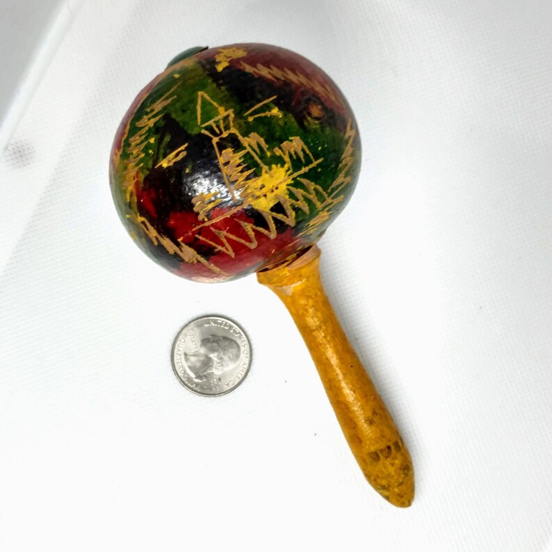 Florida Maraca Vintage Hand Painted Hand Crafted Tourist Souvenir ...