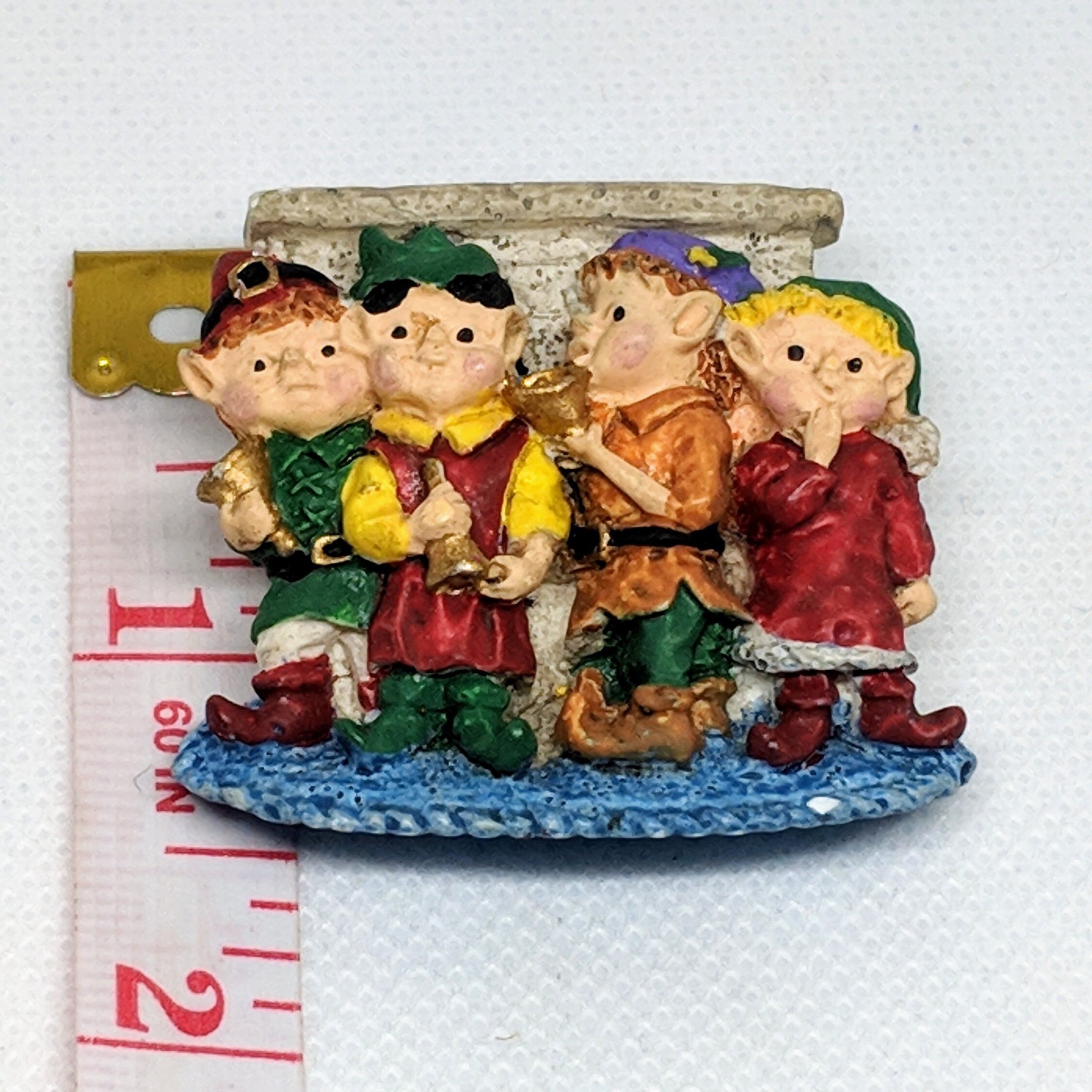 Vintage Elves Brooch Christmas Santa's Helpers Pin Cute - Etsy