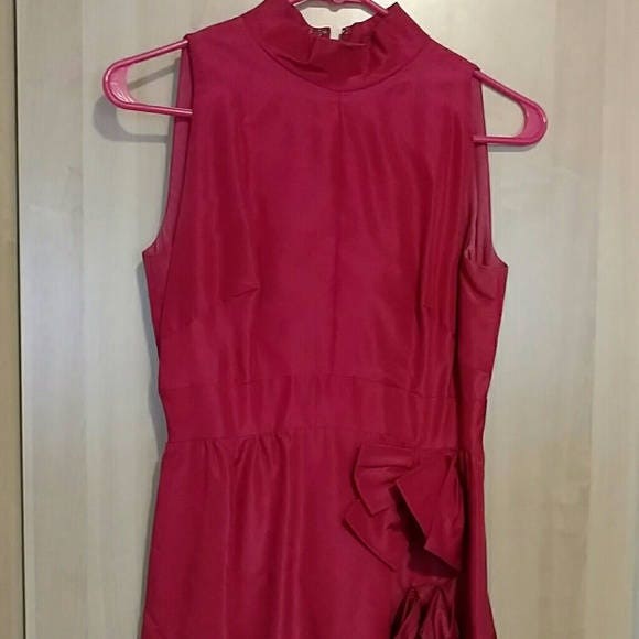 Gorgeous Vintage Berry Colored Long Formal Gown With Bows Women's Small ...