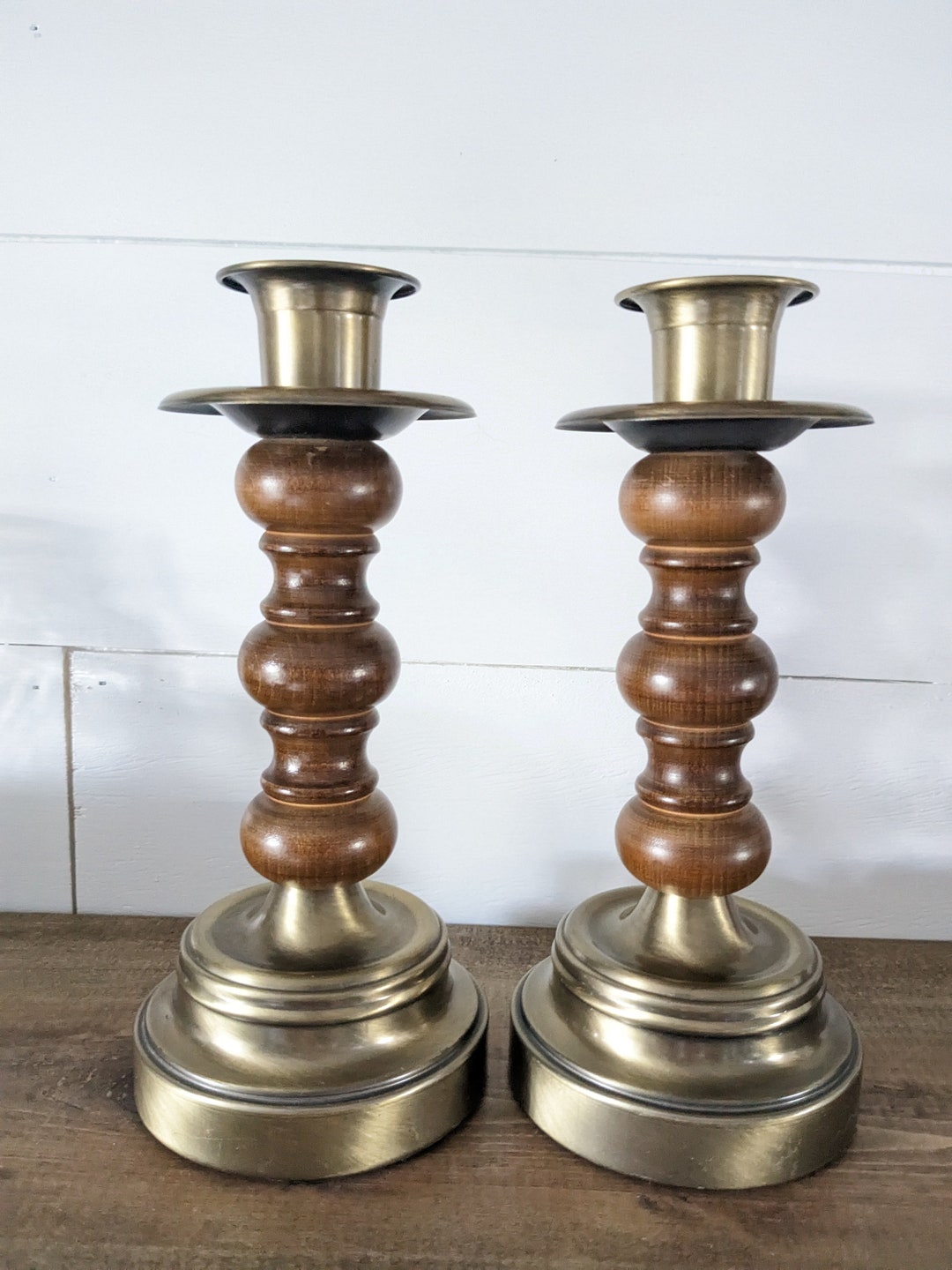 Vintage Candlestick Holders - Etsy