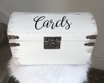 Chest Card Box | Etsy