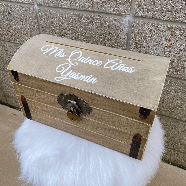 Quinceanera Card Box - Etsy