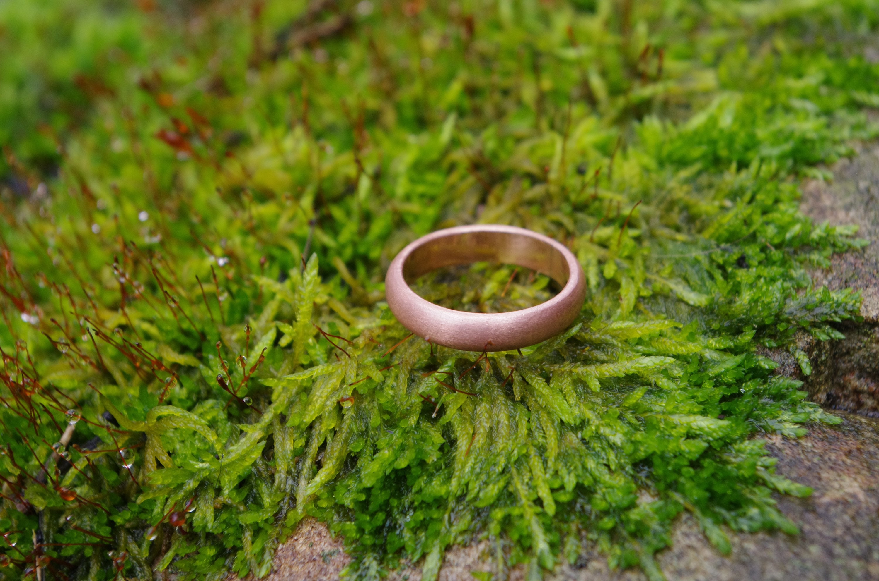 Copper Band Ring Handmade to Order - Etsy