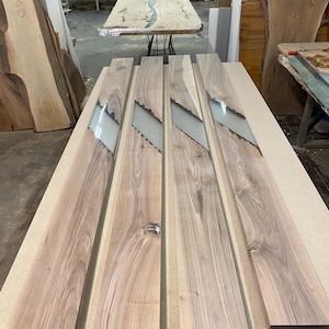 Custom Epoxy Wall Partition, Wooden Resin Room Divider Kit, Epoxy Resin ...