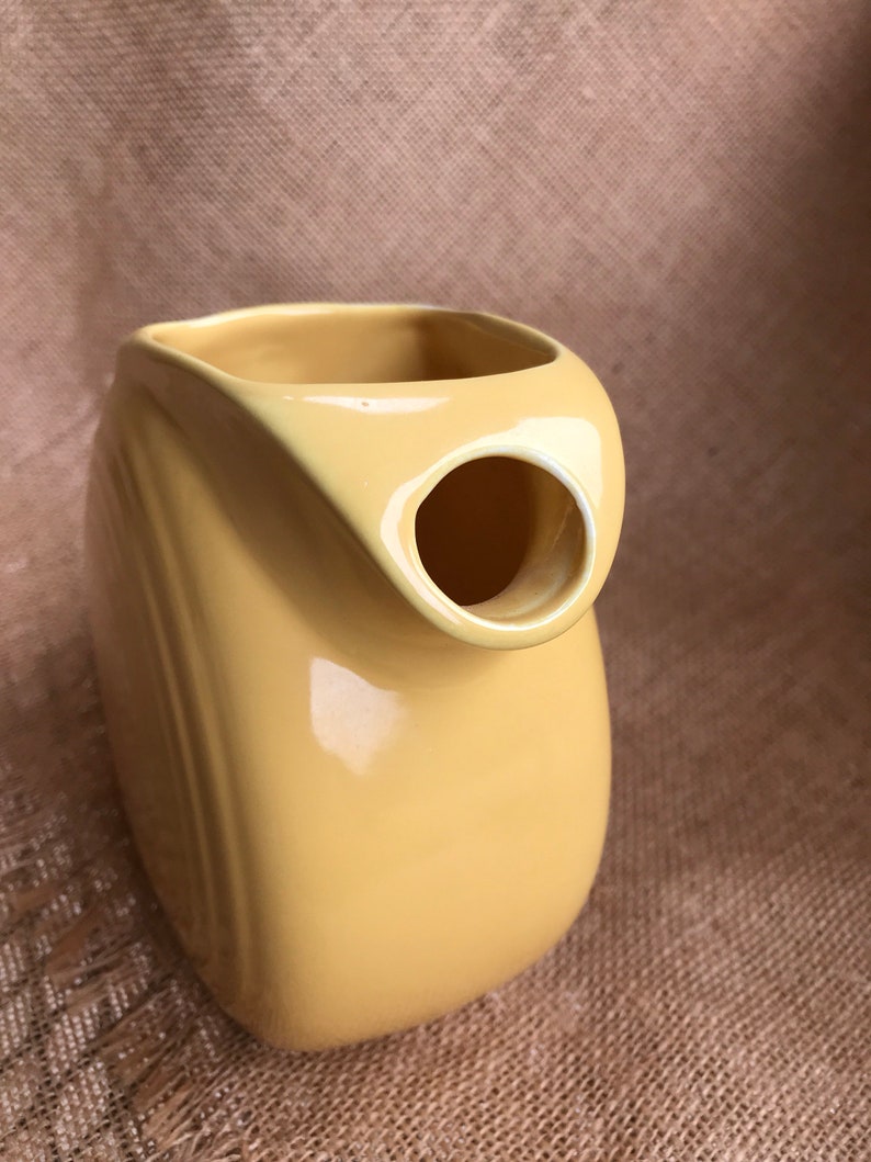 Vintage Yellow Small Fiesta Disk Pitcher 1936-1969 - Etsy