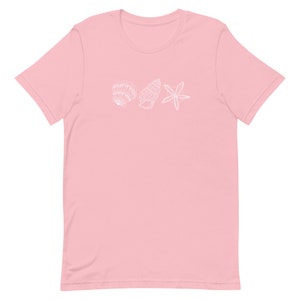 Seashells Tshirt Ocean Tshirt Vacation Shirt Beach Shirt Oversized T ...