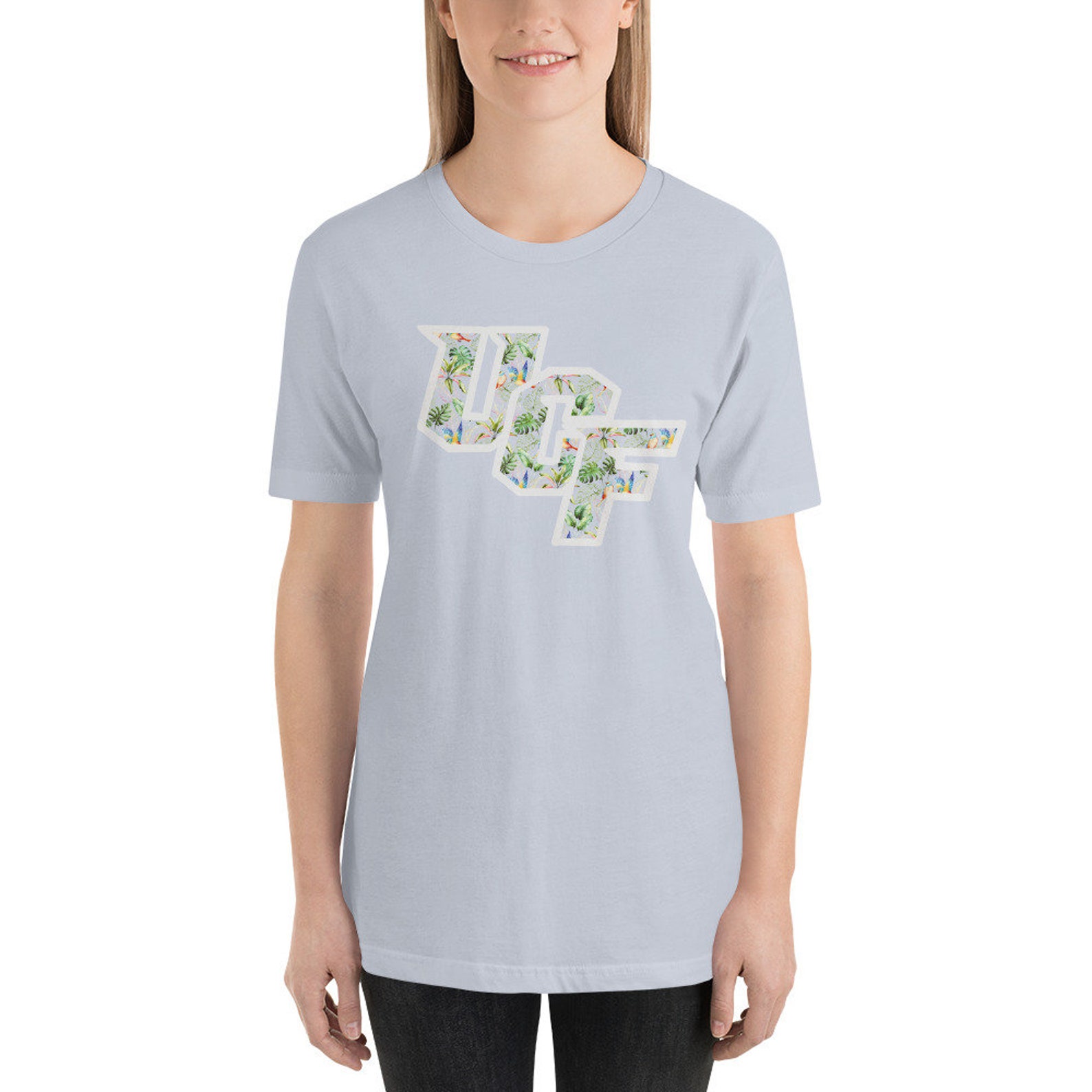UCF University of Central Florida College Tshirt Tropical Tee College ...