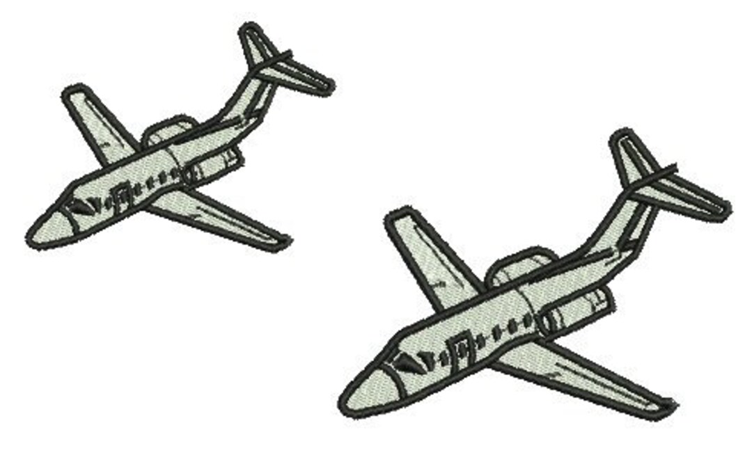 Jet Airplane Machine Embroidery Design Aviation Wings Flight - Etsy