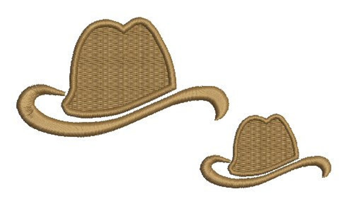 Cowboy Hat Machine Embroidery Design Ranch Horse Western Country - Etsy