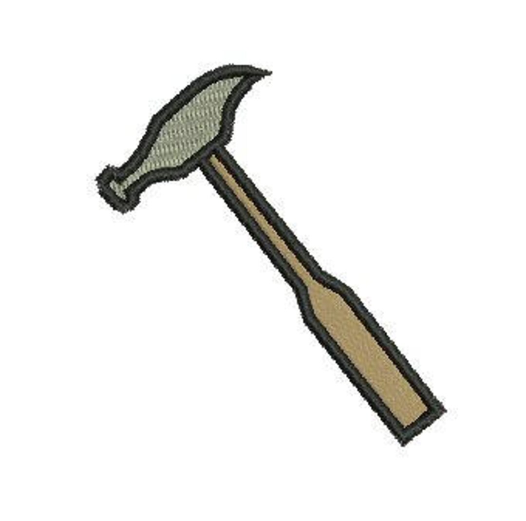 Hammer Machine Embroidery Design Tools Maintenance Work Construction - Etsy