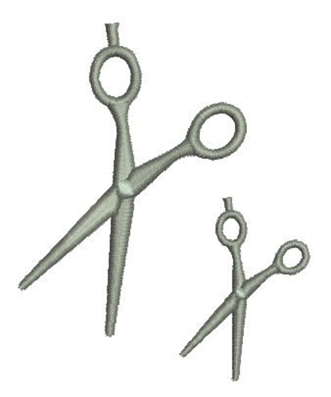 Scissors Machine Embroidery Design Hair Dresser Cutting Shears Sewing ...