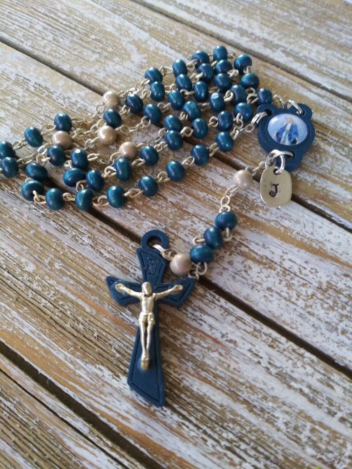 Miraculous Medal Rosary. Baptism Gift. Rosary. Keepsake Box. Rosary and ...