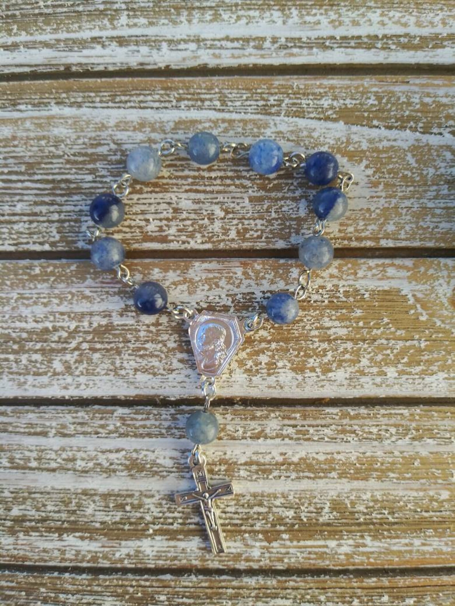 Baptism Gift. Rosary Chaplet and Case. Rosary With Keepsake | Etsy