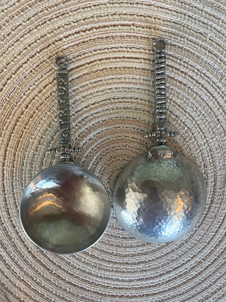 Complete Set of Crosby & Taylor Celtic Measuring Spoons PLUS Coffee ...