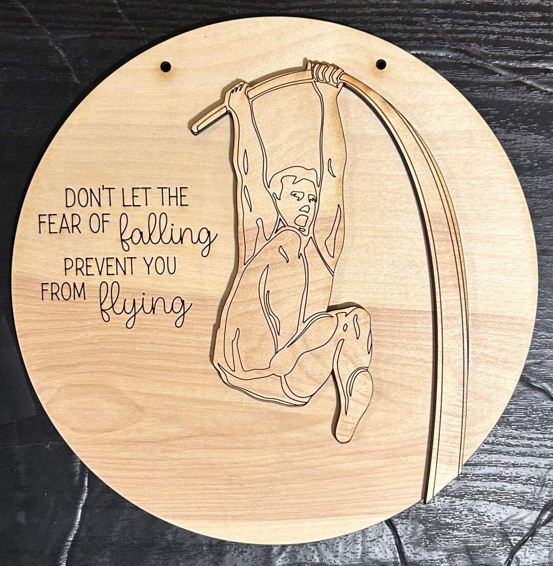 Pole Vaulter Hanging Sign - SVG File - Digital File - Glowforge - Etsy