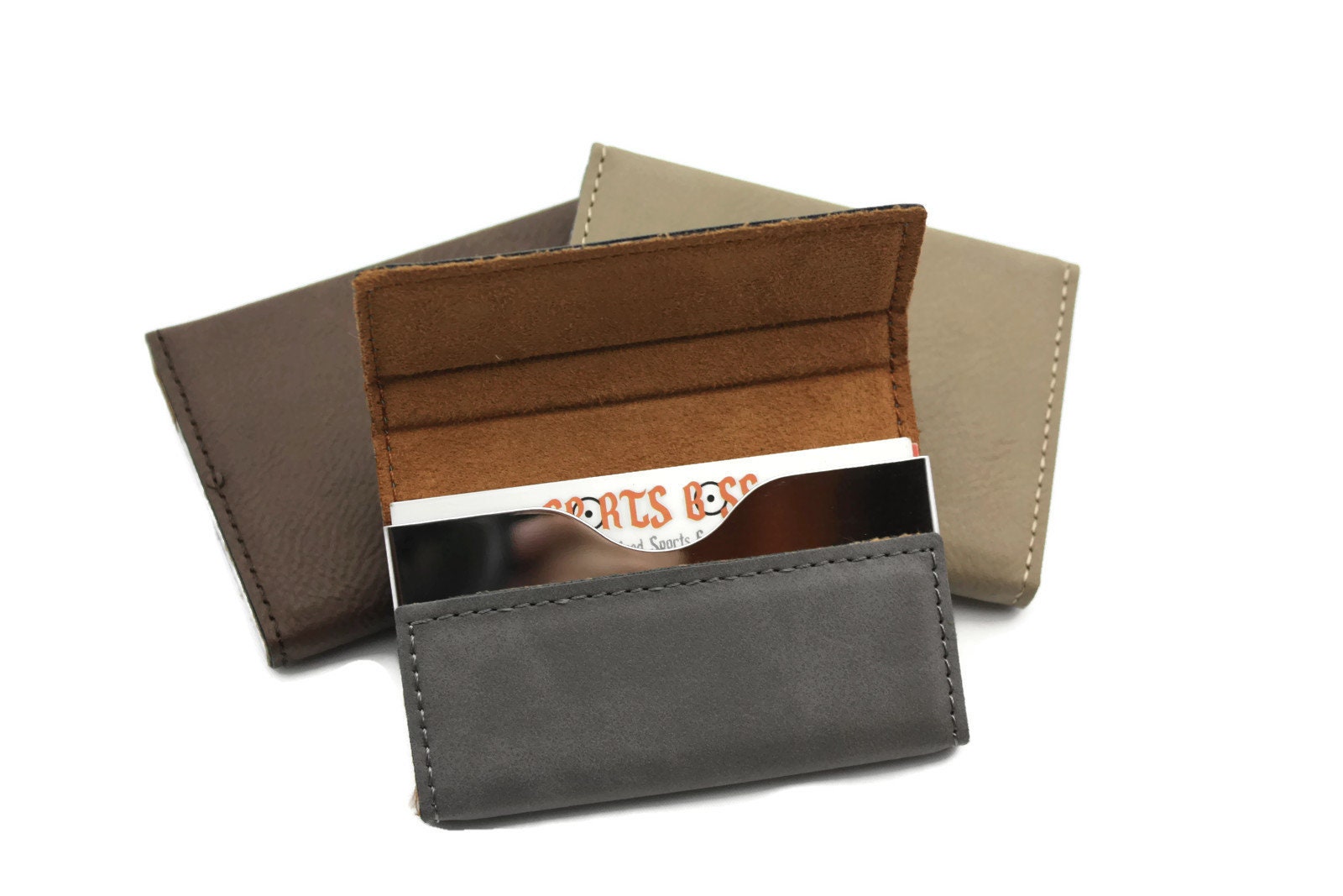 Personalized Business Card Holder Business Card Case Custom - Etsy