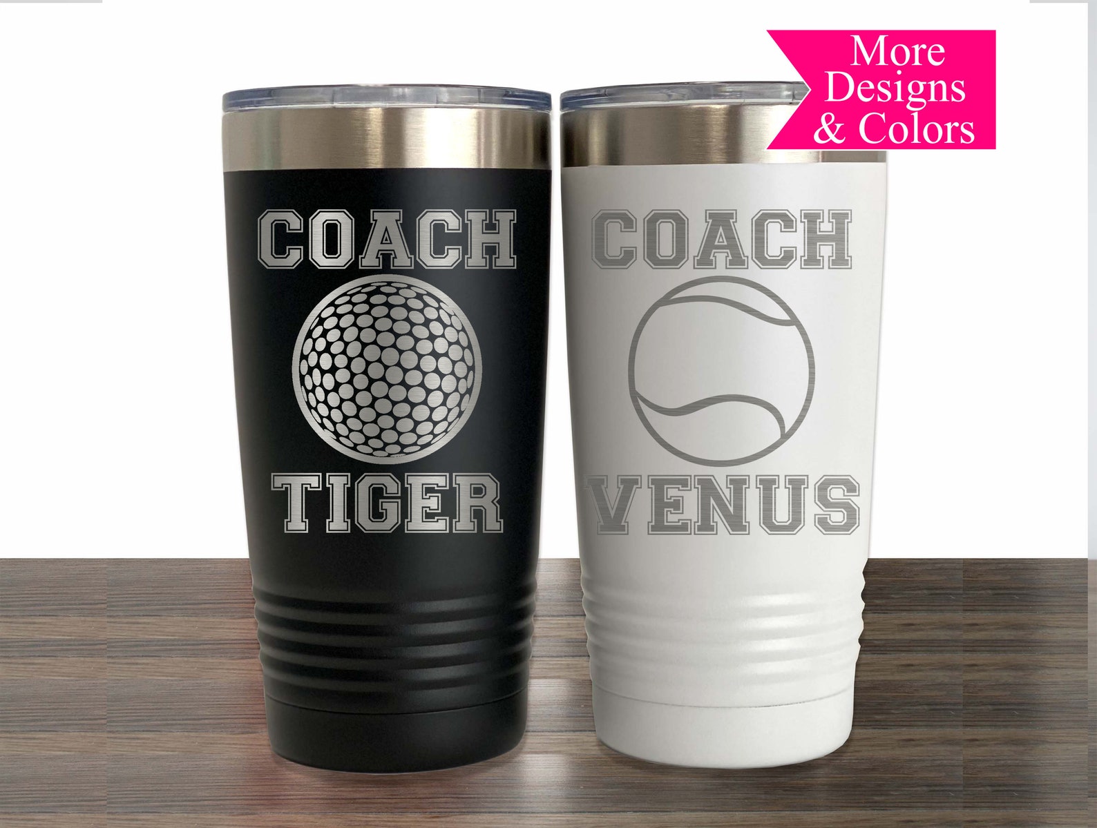 Personalized Coach Yeti® Tumbler, 20 OZ Tumbler, Basketball Coach Mug ...
