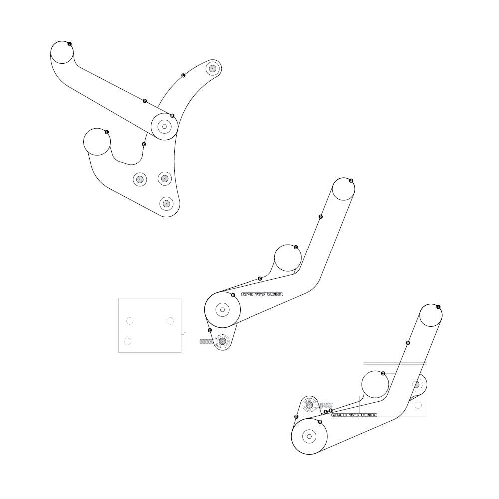 Custom Chopper Motorcycle Forward Control Blueprints, Plan Includes ...