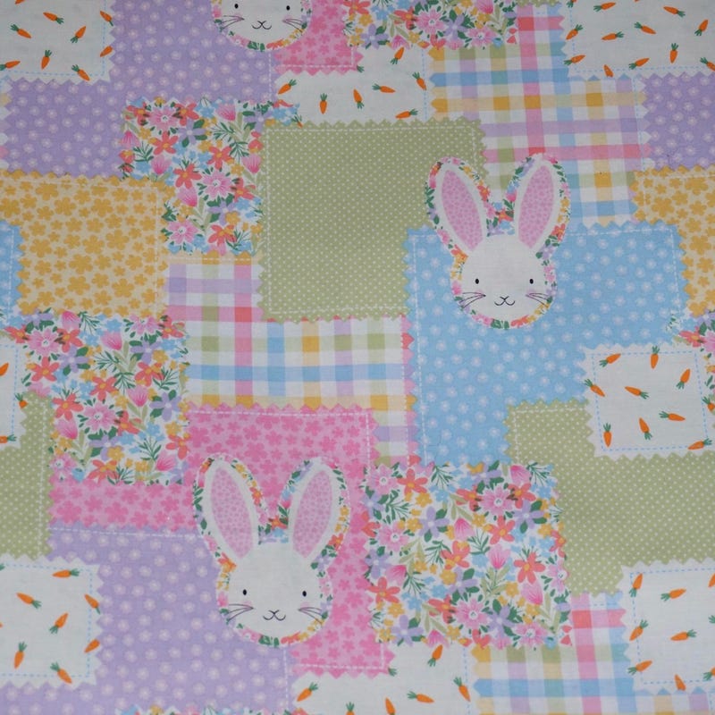 Patchwork Fabric - Etsy
