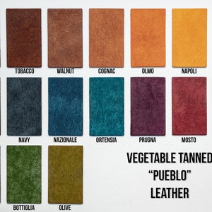 Leather & Thread Colors Available for My Craft Listings - Etsy