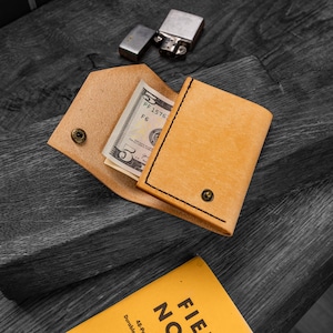 Leather Card Holder "coil" Wrap Wallet Digital PDF Template Pattern - Etsy