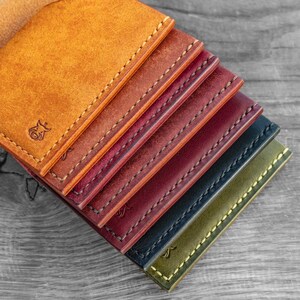 Leather Card Holder "coil" Wrap Wallet Digital PDF Template Pattern - Etsy