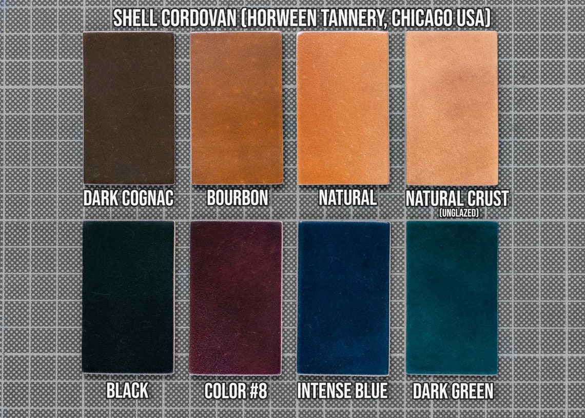 Leather & Thread Colors Available for My Craft Listings - Etsy