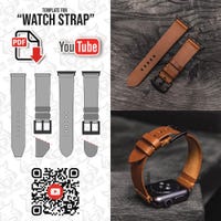Watch Strap Templates - 4 Sizes PDF Sewing Patterns - Etsy