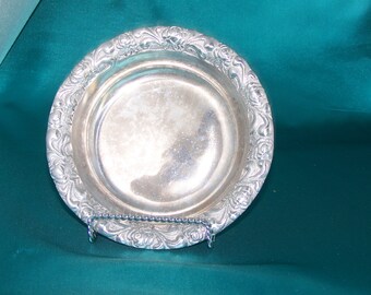 Dining & Serving Home & Living Platters Vintage Mexican Pewter Platter ...
