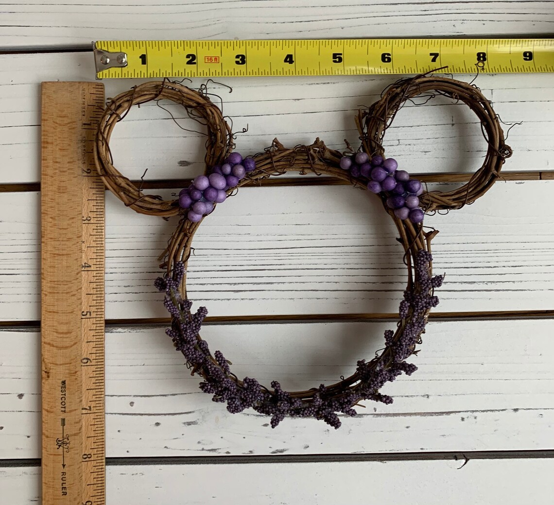 Mini Disney Fall Wreath Mini Disney Wedding Wreath Mini - Etsy